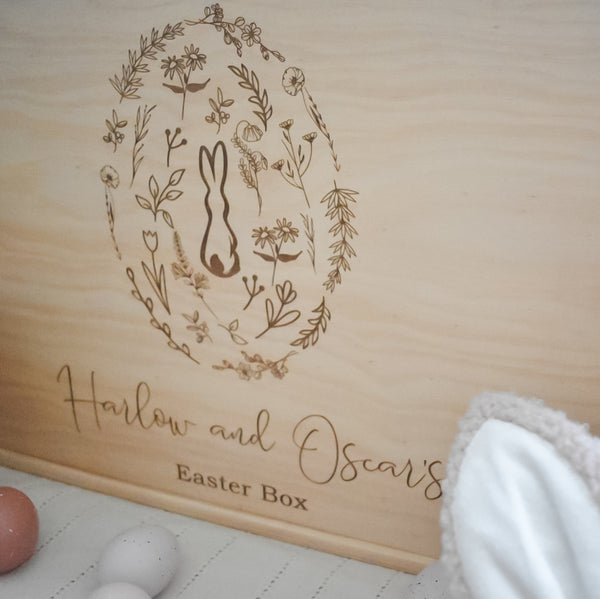 Timber EasterBox | Keepsake Box | Easter Traditions - honeycombliving