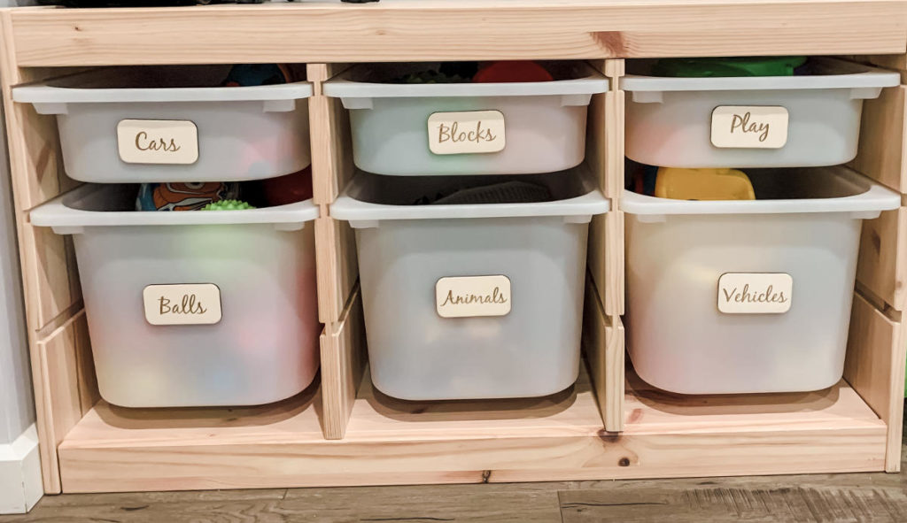Toy Box Labels | Wooden Kids Decor | Honeycomb Living - honeycombliving